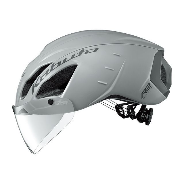 オージーケーカブト（自転車） ヘルメット AERO-R2（グレー） サイズ L／XL（59-61cm） OGK KABUTO