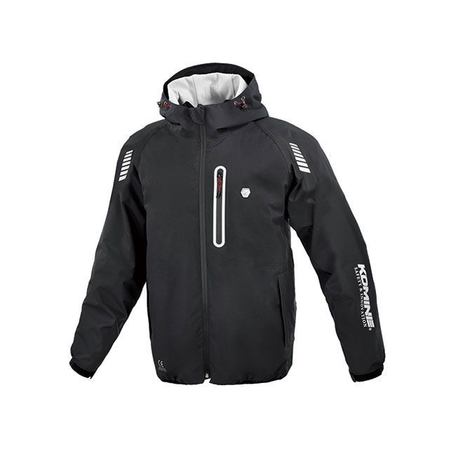 コミネ 2024-2025秋冬モデル JK-630 エニグマライトウインターパーカー（ブラック） サイズ XL KOMINE