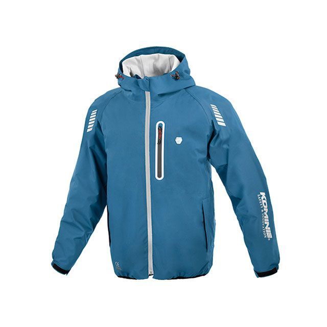 コミネ 2024-2025秋冬モデル JK-630 エニグマライトウインターパーカー（ターコイズ） サイズ L KOMINE