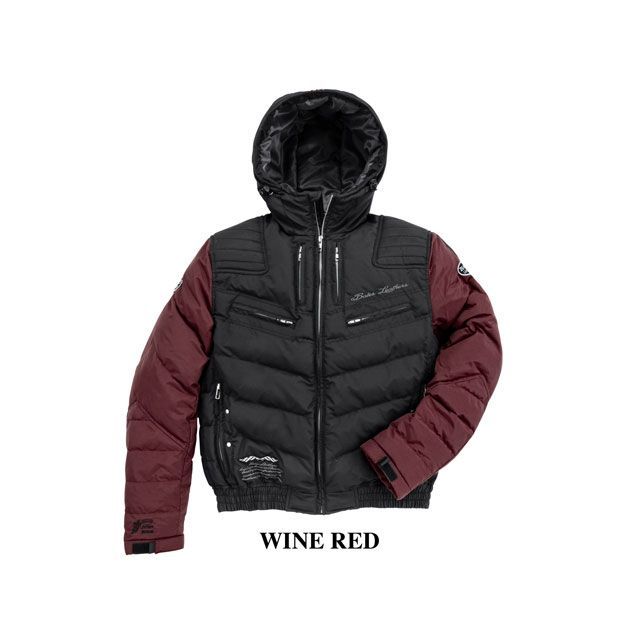 ベイツ SA-N2454 ナイロンパーカー（ワインレッド） サイズ L BATES