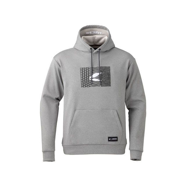 RSタイチ 2024-2025秋冬モデル RSU642 ウォームライド プルオーバーフーディ（グレー） サイズ XL RSTAICHI