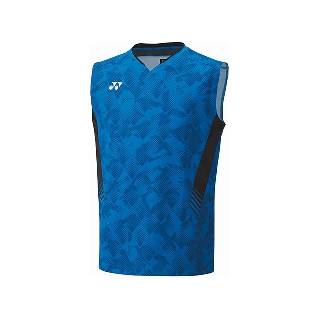 ヨネックス メンズゲームシャツ ノースリーブ（ブルー） サイズ M YONEX
