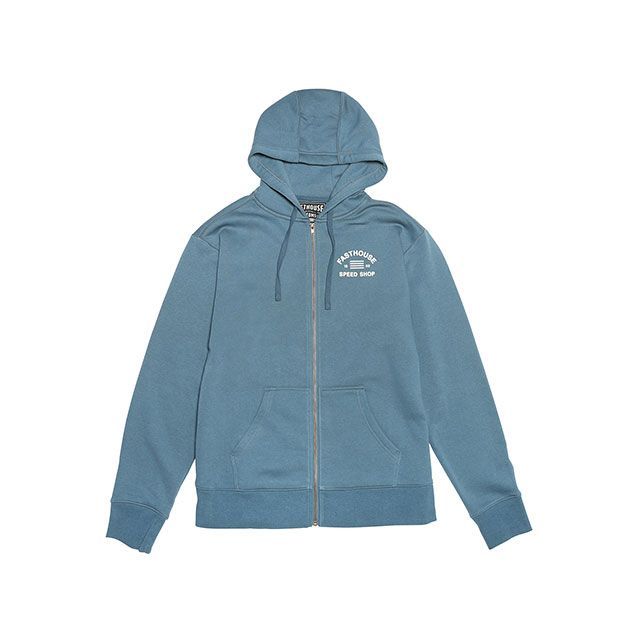 ファストハウス 2024-2025秋冬モデル フーディー コバルト ジップアップ（ビンテージブルー） サイズ M FASTHOUSE
