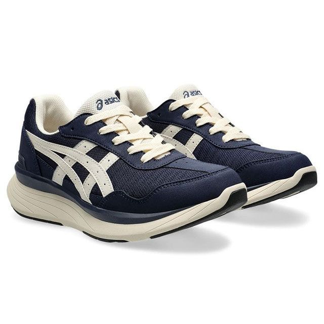 アシックス 1242A019 KNEESUP W019（ネイビーブルー/ベージュ） サイズ 23.5cm ASICS