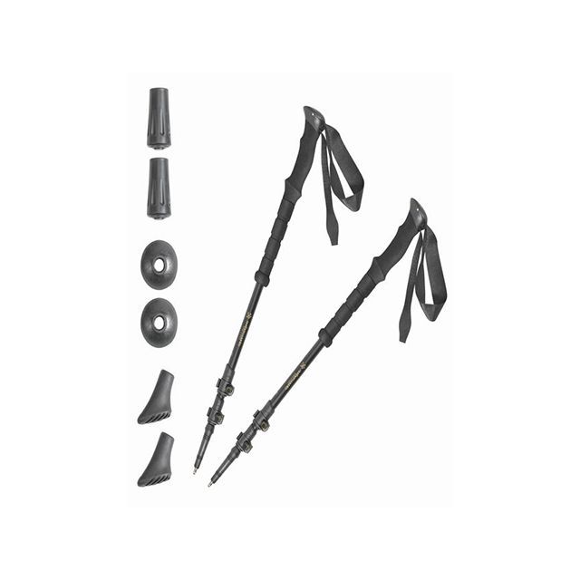 ノーザンカントリー トレッキングポール 2本セット/カーボンシャフト（ブラック） サイズ 115cm northerncountry