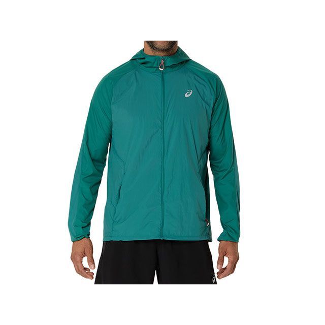 アシックス 2011D084 ROADランニングパッカブルジャケット（レイニーレイク） サイズ XS ASICS