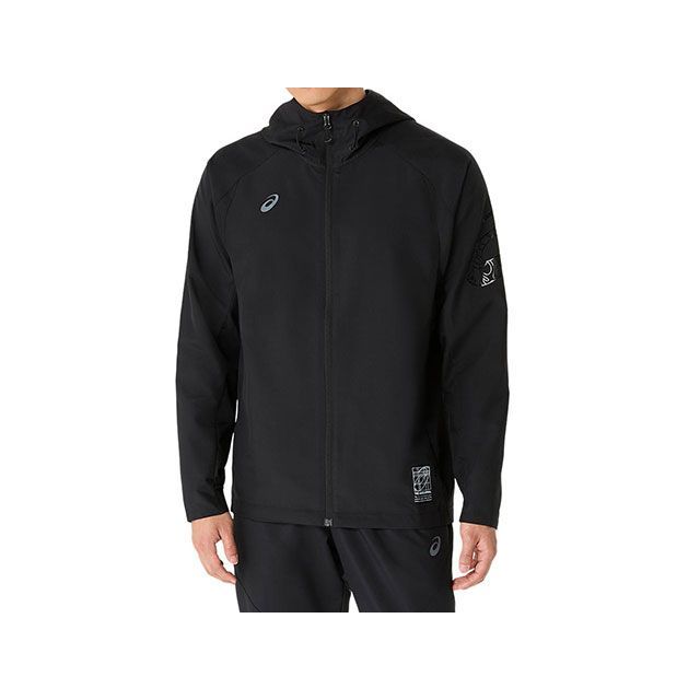 アシックス 2031E980 ドライアクティモーションクロスフーディージャケット（PERFORMANCE BLACK） サイズ 2XL ASICS