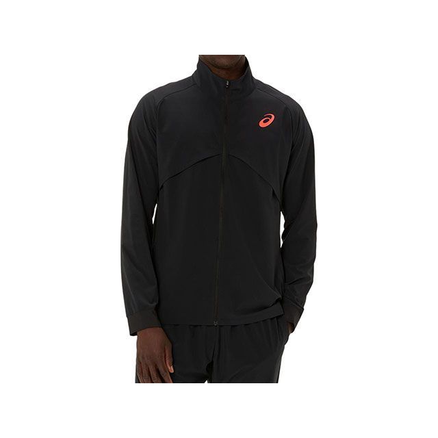 アシックス 2091A752 HYBRID STRETCH WOVEN JACKET（PERFORMANCE BLACK） サイズ L ASICS