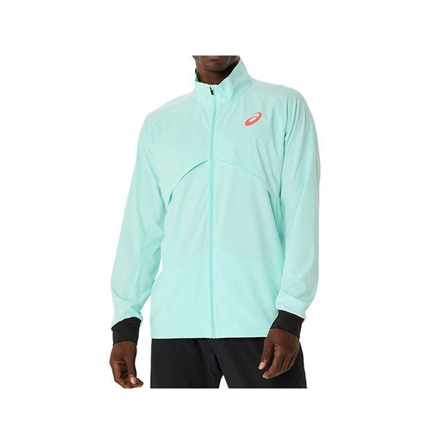 アシックス 2091A752 HYBRID STRETCH WOVEN JACKET（ILLUMINATE MINT） サイズ XL ASICS