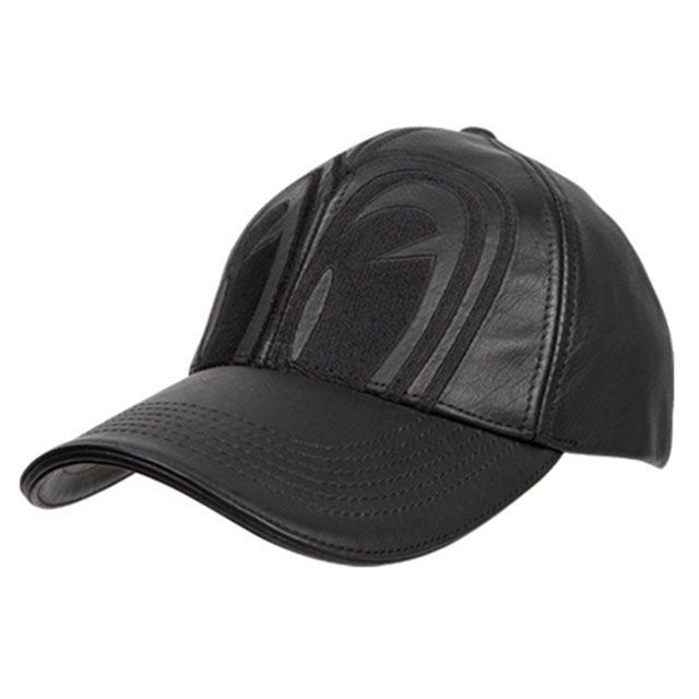 デグナー SPCP-2 P忠男レザーキャップ（ブラック） DEGNER