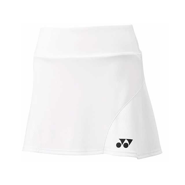 ヨネックス 26153 ウィメンズスカート インナースパッツ付（ホワイト） サイズ XO YONEX