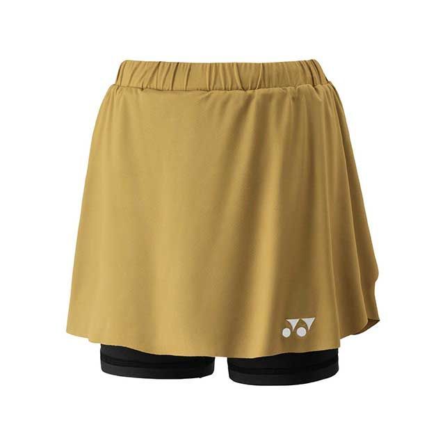 ヨネックス 26181 ウィメンズスカート（インナースパッツツキ）（ゴールド） サイズ L YONEX