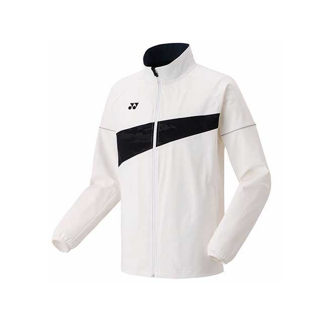ヨネックス 50178J ジュニアニットウォームアップシャツ（ホワイト） サイズ J120 YONEX