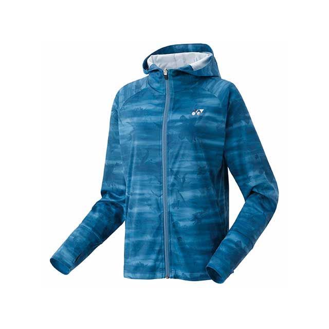 ヨネックス 57089 ウィメンズニットウォームアップパーカー（フェルトブルー） サイズ S YONEX