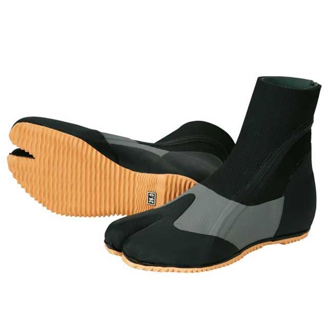 阪神素地 CM-319 マリンブーツ（ブラック） サイズ 26.0cm hanshinkiji