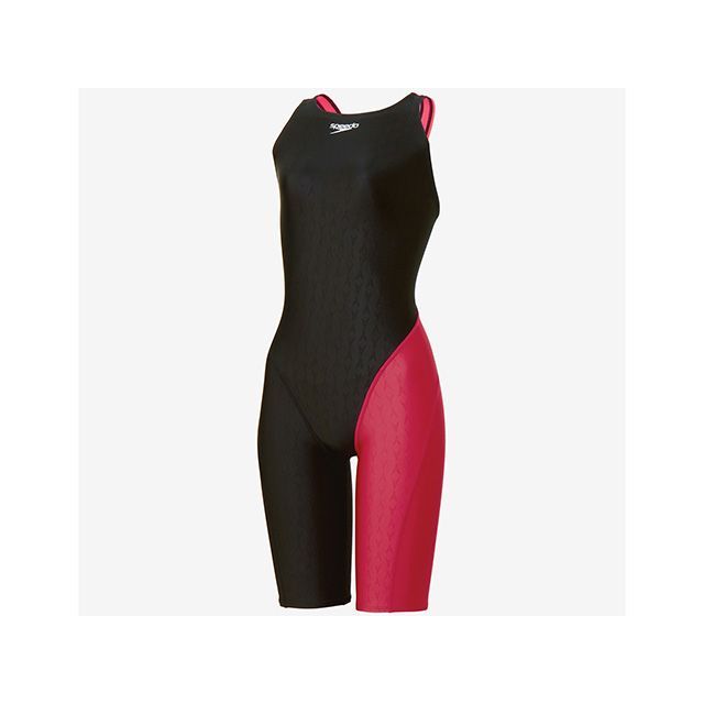 speedo SCW12505F FLEX SV S-OP KNEE1（ブラック×レッド） サイズ O speedo