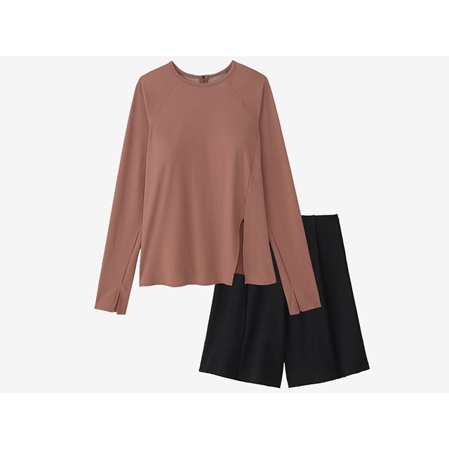 speedo SFW22430 L/S SEPARATES（アーモンド） サイズ S speedo