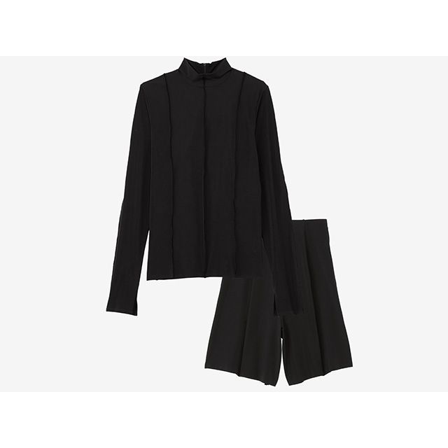 speedo SFW22531 L/S STITCHING SEPA（ブラック） サイズ S speedo