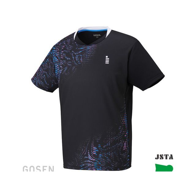 ゴーセン T2542 ゲームシャツ（ブラック） サイズ S GOSEN