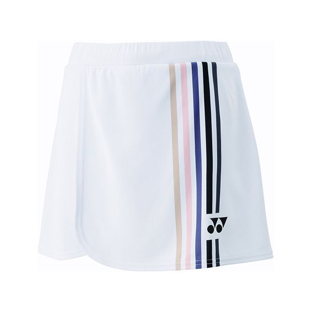 ヨネックス 26156 ウィメンズスカート インナースパッツ付（ホワイト） サイズ O YONEX