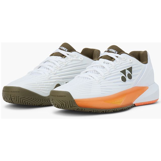 ヨネックス SHTE5MAC パワークッションエクリプション5MAC（ホワイト/ブラウン） サイズ 29.0cm YONEX