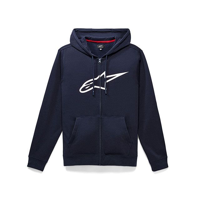 アルパインスターズ Zip フーディー エイジレス V3（ネイビー/ホワイト） サイズ M Alpinestars