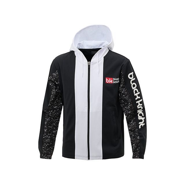 ブラックナイト フルジップパーカー（ブラック） サイズ XL Black knight