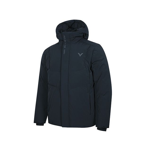 ビクタースポーツ J-55702 ダウンジャケット（ブラック） サイズ XXL VICTOR Sports