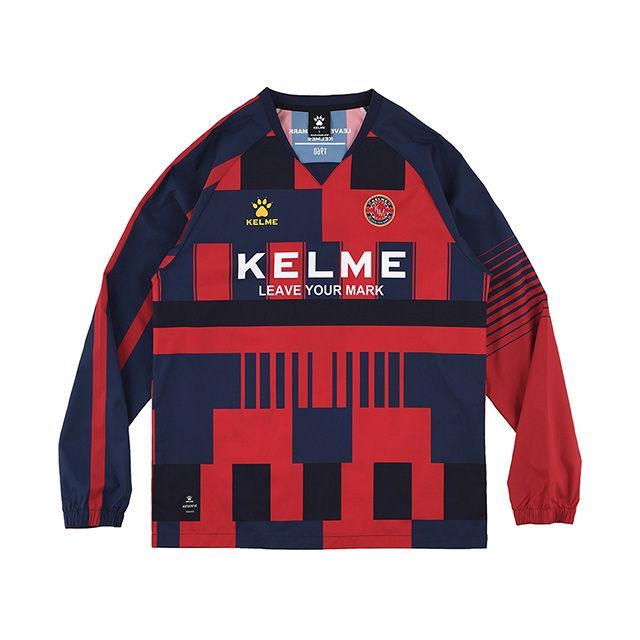 トータス KELME ピステスーツ（ネイビー×エンジ） サイズ L TORTOISE