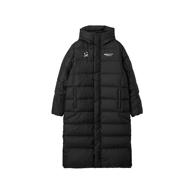 デサント ST5FDJ00M ロングダウンコート（ブラック） サイズ S DESCENTE