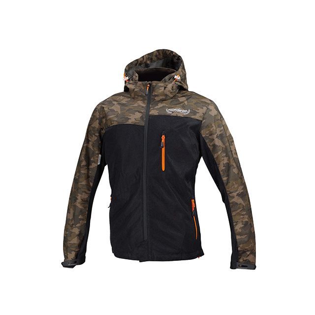 コミネ JK-114 プロテクトメッシュパーカ-テン カラー カモ/ブラック サイズ WL KOMINE