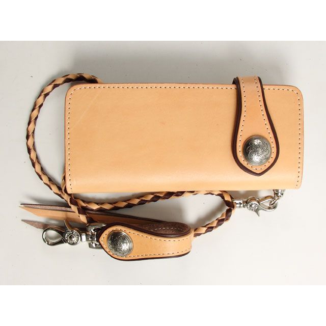 デグナー W-33A コンビネーションレザーウォレット カラー タン/ブラウン DEGNER