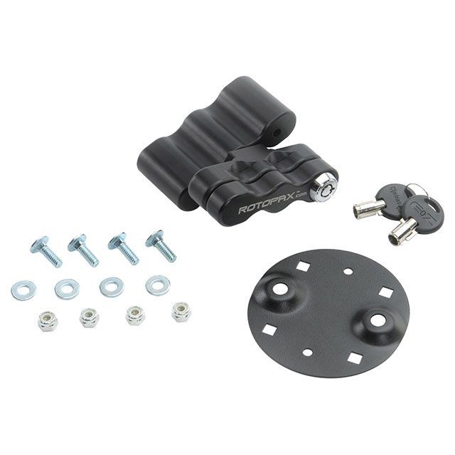 ロトパックス ロックス パックマウント キー2個付き（ブラック） ROTOPAX