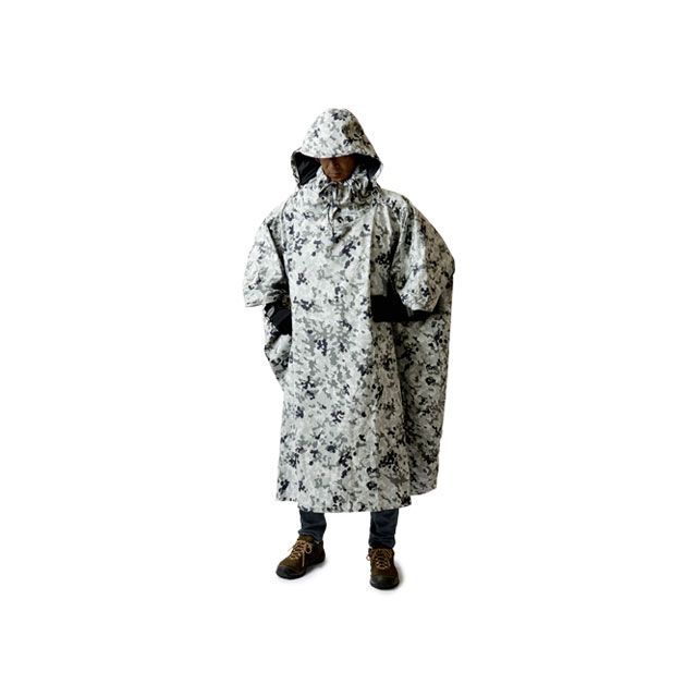 プロモンテ GKP02 アンアクター（迷彩ポンチョ） ホワイトカモ PUROMONTE