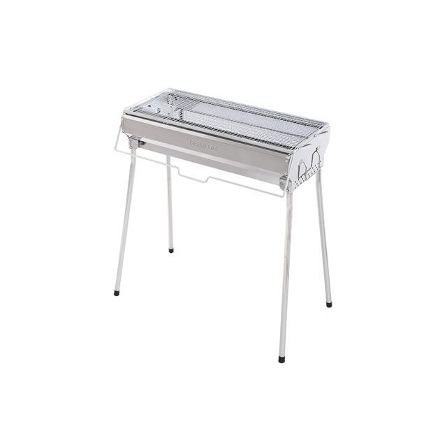 グリーンライフ 炭たしカンタンステンレスバーベキューコンロ 5〜7人用 GREEN LIFE