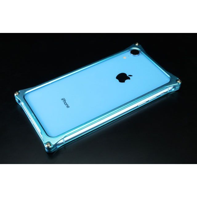 GILD design（mobile item） GI-424LB ソリッドバンパー for iPhone XR（ライトブルー） GILD ...