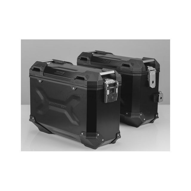 SWモテック 950アドベンチャー 990アドベンチャー TRAX（トラックス）ADV パニアシステム ブラック 37/37 L、KTM ...