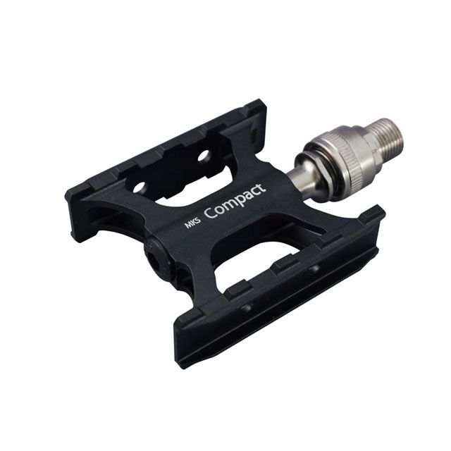 三ヶ島（自転車） ペダル（Compact Ezy）左右ペア 9/16芯（ブラック） MKS