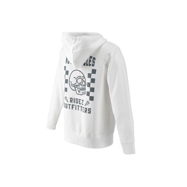ライズ RIDEZ OUTFITTERS HOODIE RHD01（ホワイト） サイズ L RIDEZ