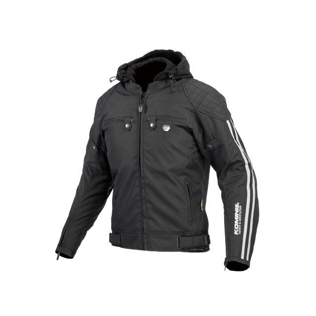 コミネ 2020-2021秋冬モデル JK-614 プロテクトウインターパーカ（ブラック） サイズ L KOMINE