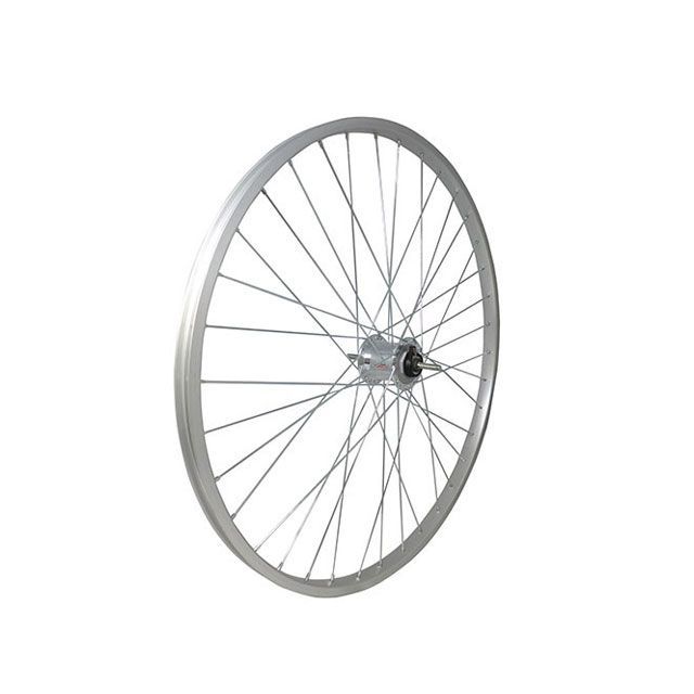 敷島（自転車） 前輪26X1 3/8ハブダイナモ HILMO アルミ SHIKISHIMA