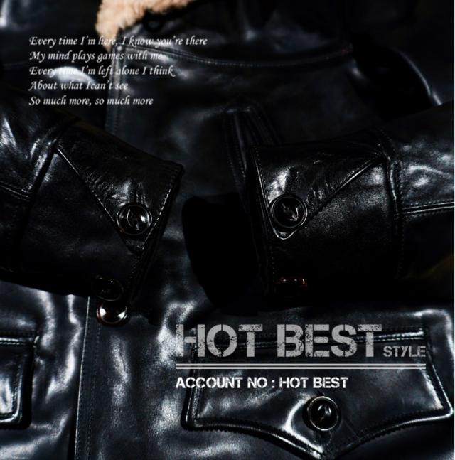 1.5mm 黒芯ホースハイド 30年代 スイッチヤードコート レザージャケット カーコート ブレーキマン ムートン 羊毛 馬革