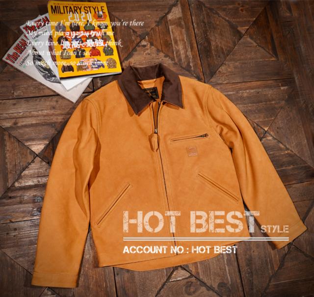 1.3mm カウスエード スタンダードスタイル メンズ 革ジャン シングルライダース イタリアンレザー 牛革