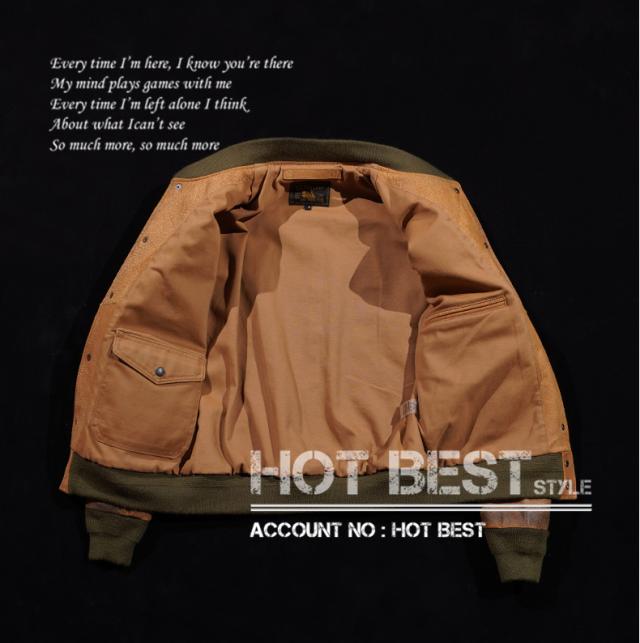 1.1mm ゴートスキン 復刻20年代 USAF TYPE A-1 フライトジャケット ウォッシュ加工    ヴィンテージ ボマー ボンバー コサック 山羊革