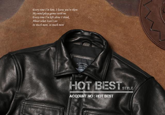 1.2mm カウハイド 襟付き スポーツジャケット メンズ 革ジャン ボマーボンバー ライダース イタリアンレザー 牛革