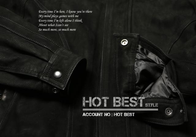 1.0mm ゴートスキン 復刻30年代スタイル レトロ シングルライダース ゆったりめ メンズ 革ジャン レザージャケット 山羊革