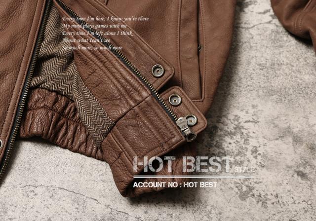 1.2mm カウハイド 復刻30年代スタイル レトロ シングルライダース ゆったりめ メンズ 革ジャン レザージャケット 牛革