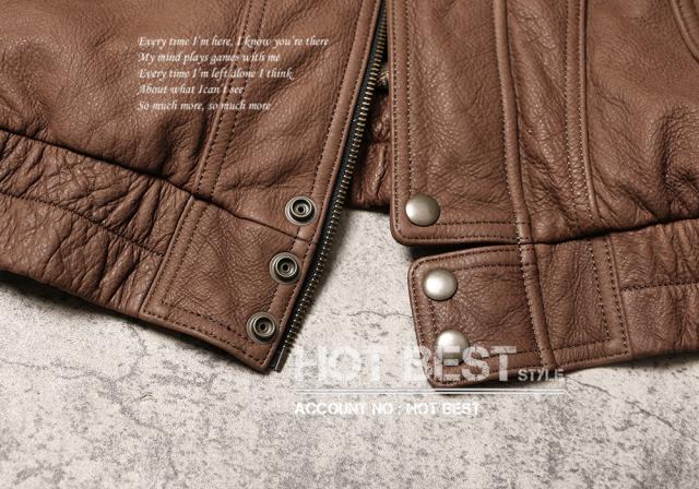 1.2mm カウハイド 復刻30年代スタイル レトロ シングルライダース ゆったりめ メンズ 革ジャン レザージャケット 牛革