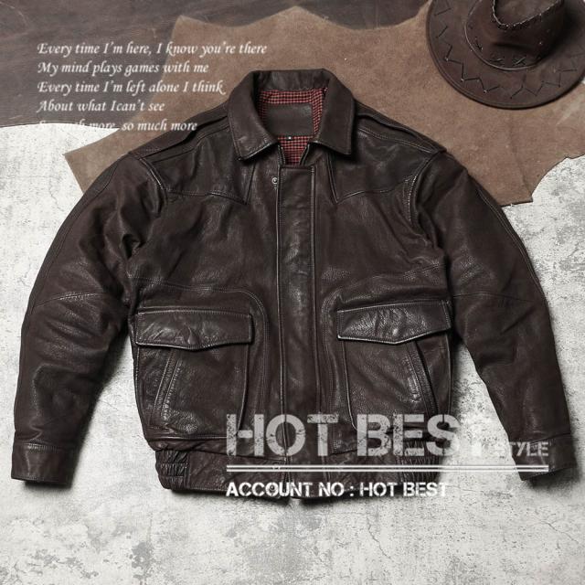 0.9mm ゴートスキン 復刻30年代スタイル レトロ シングルライダース メンズ 革ジャン レザージャケット タンニンなめし 山羊革