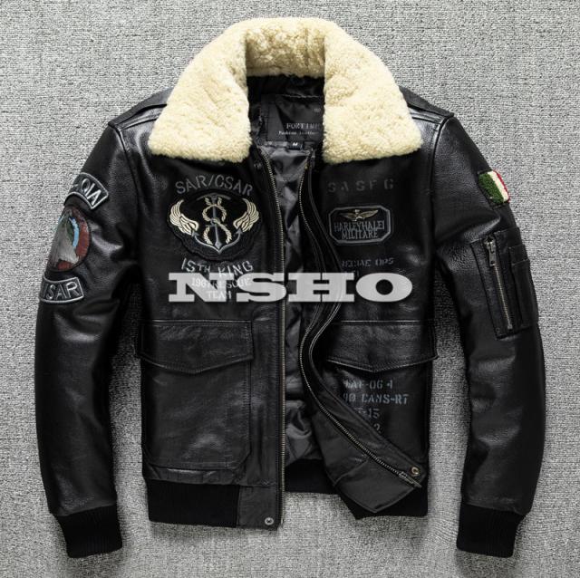 上質  革ジャン カウハイド メンズ  取り外し可 ファー襟 中綿 キルト ライダース  レザージャケット イタリアンレザー 牛革